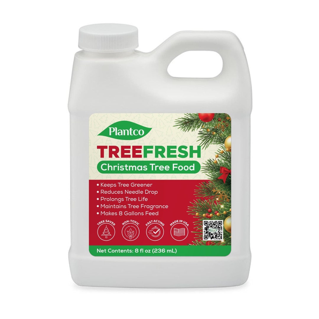 Treefresh Christmas Tree Food – Keeps Tree Green & Reduces Needle Drop ...