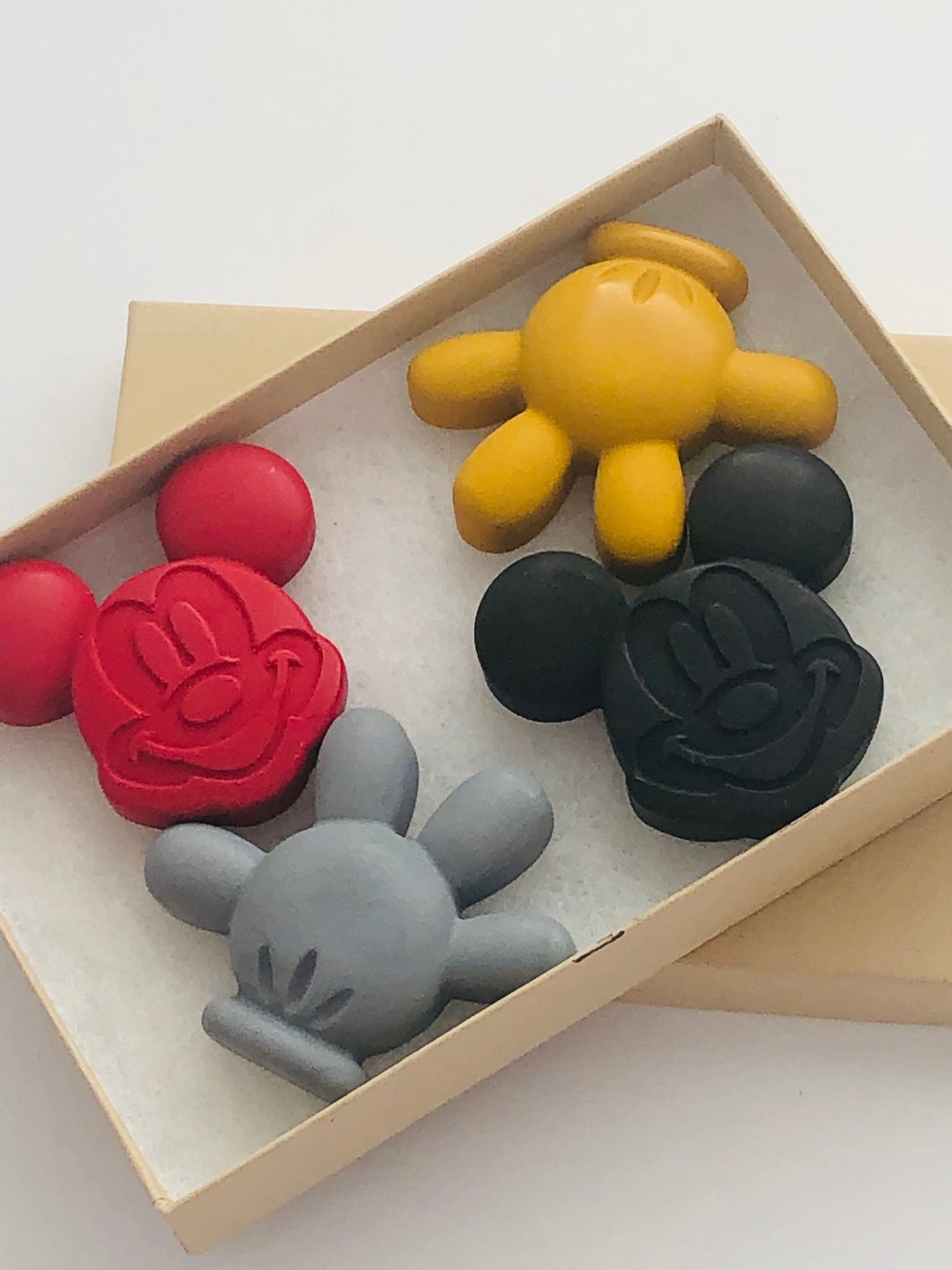 Mickey Mouse Crayons Mickey Mouse Gifts Crayon Gifts Disney - Etsy