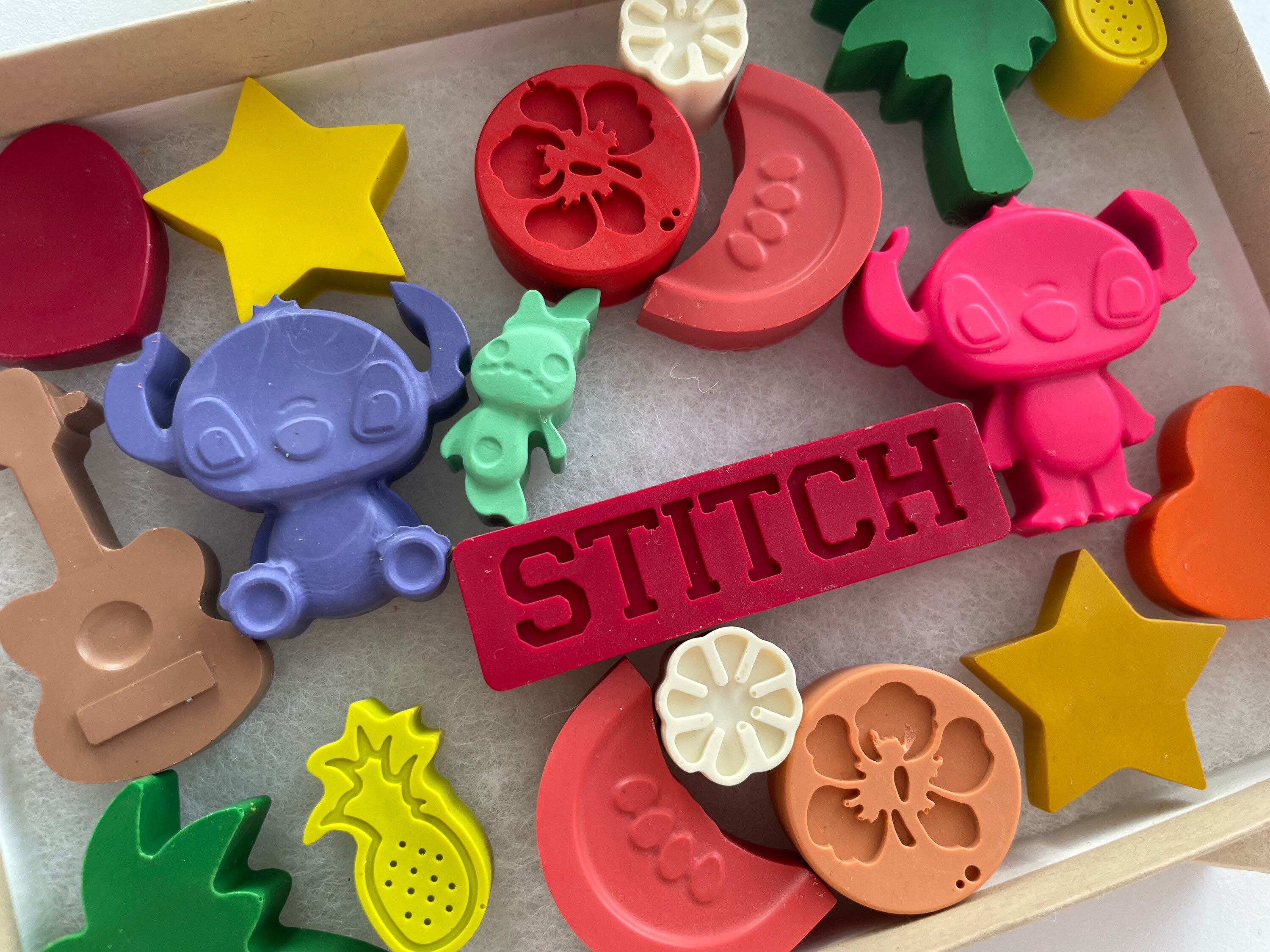 Lilo & Stitch Themed Crayons Stitchcrayon Gifts Stitch - Etsy
