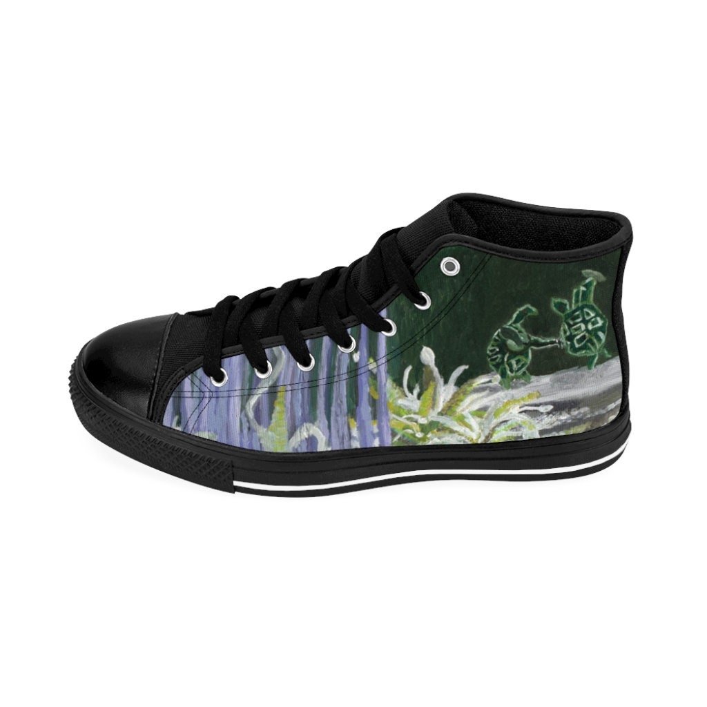 Chihuly Inspired Dancing Turtles Tropical Abstract Original - Etsy