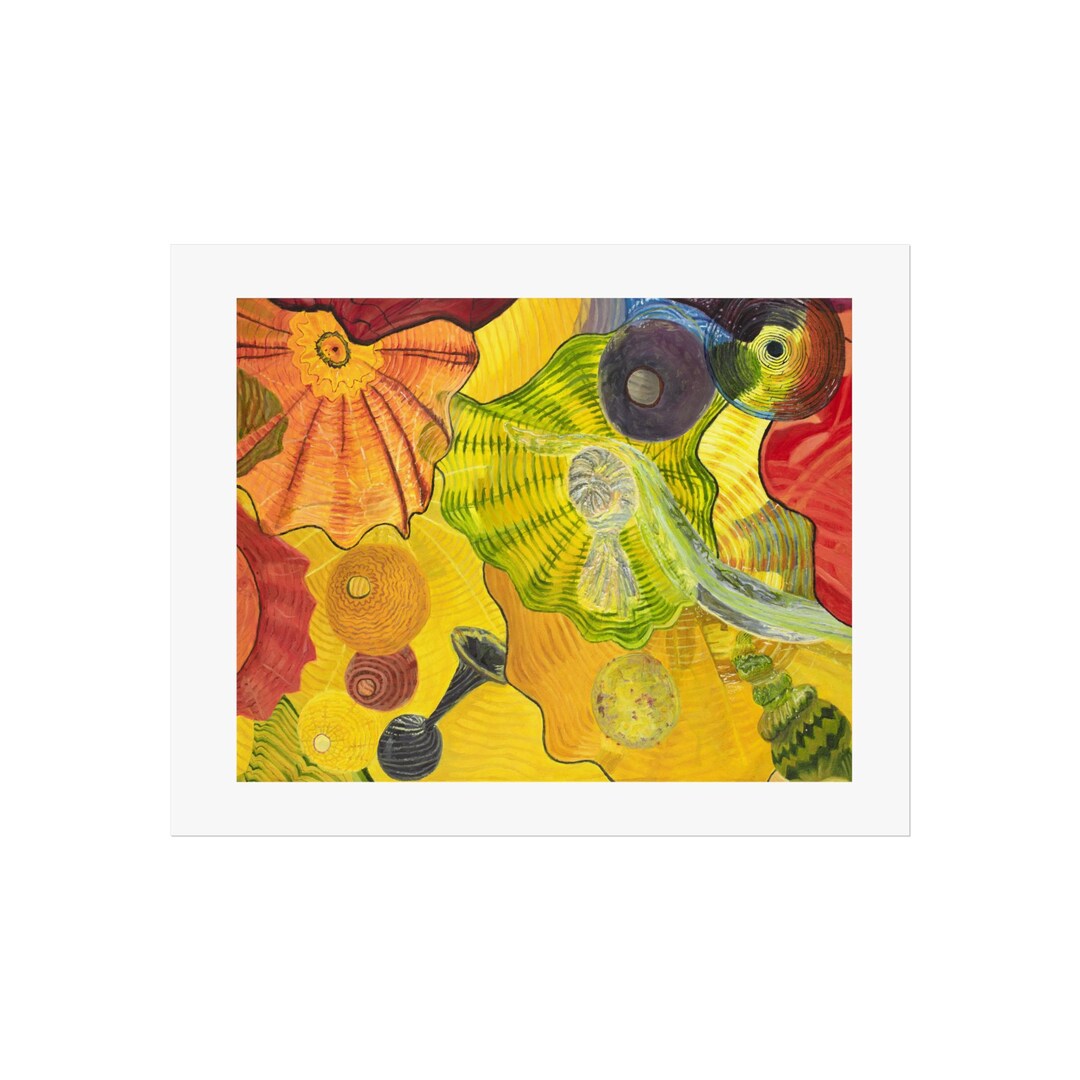 Shelling for Chihuly Orig Oil Painting Fine Art Posters - Etsy