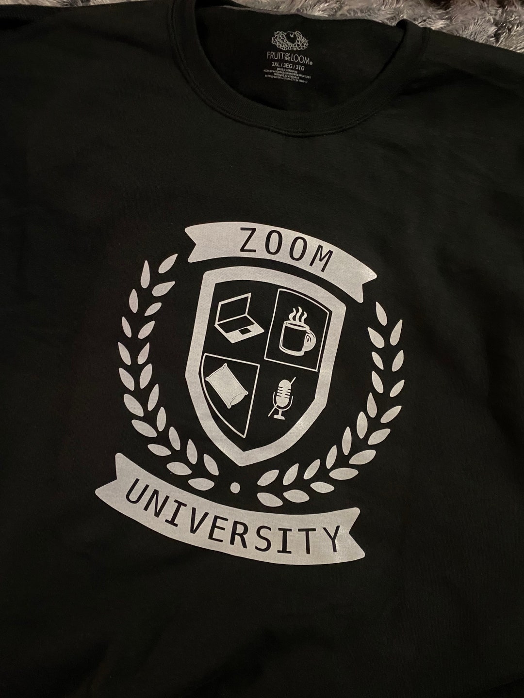 Zoom University Zoom University Crest Online School Remote - Etsy