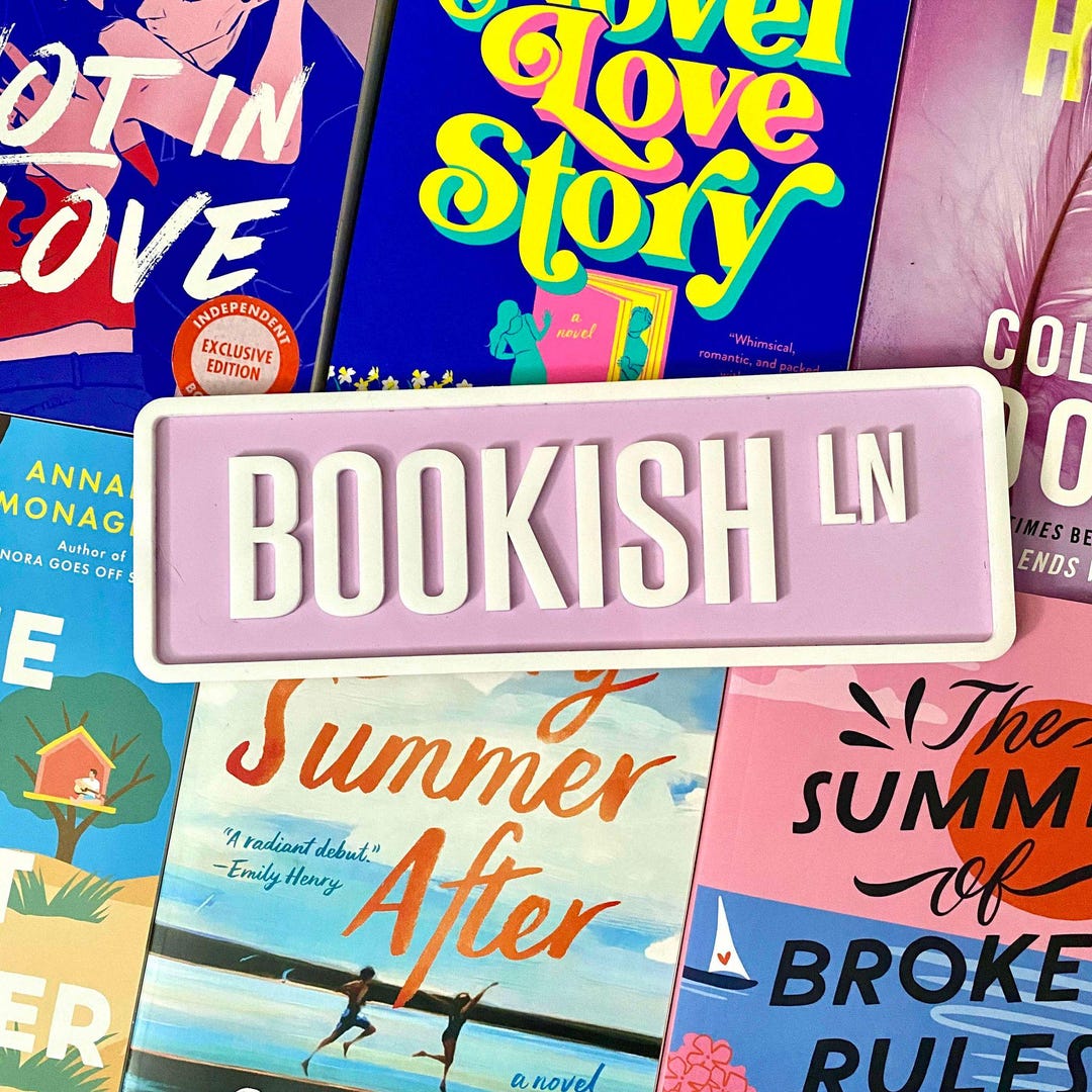 Library Street Sign Bookshelf Decor Bookish Decor Book Lover Gift Book ...