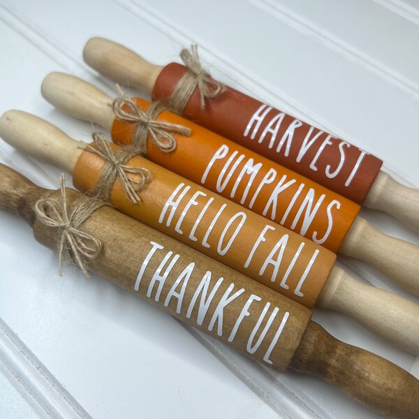 Fall Rolling Pin - Etsy