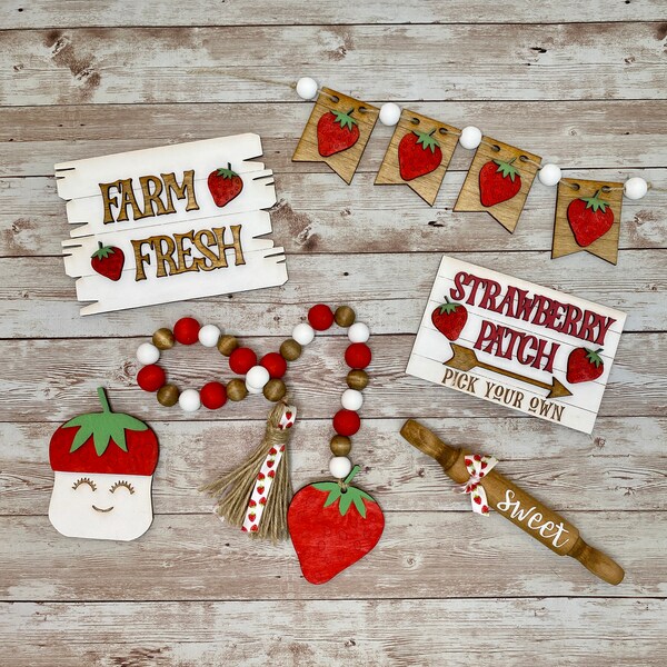 Strawberry Decor - Etsy