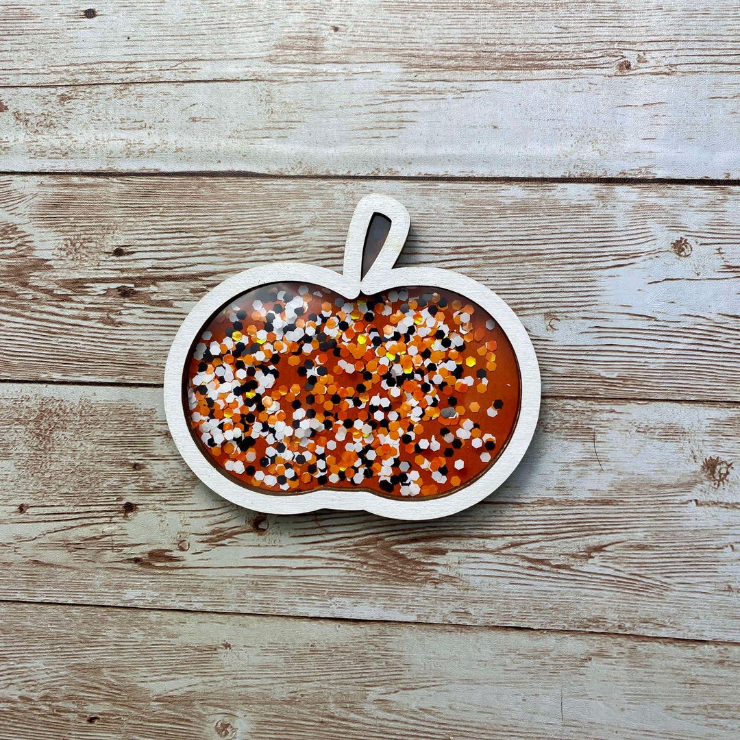 Pumpkin Shaker Decoration Pumpkin Decor Fall Decor Pumpkin Glitter ...