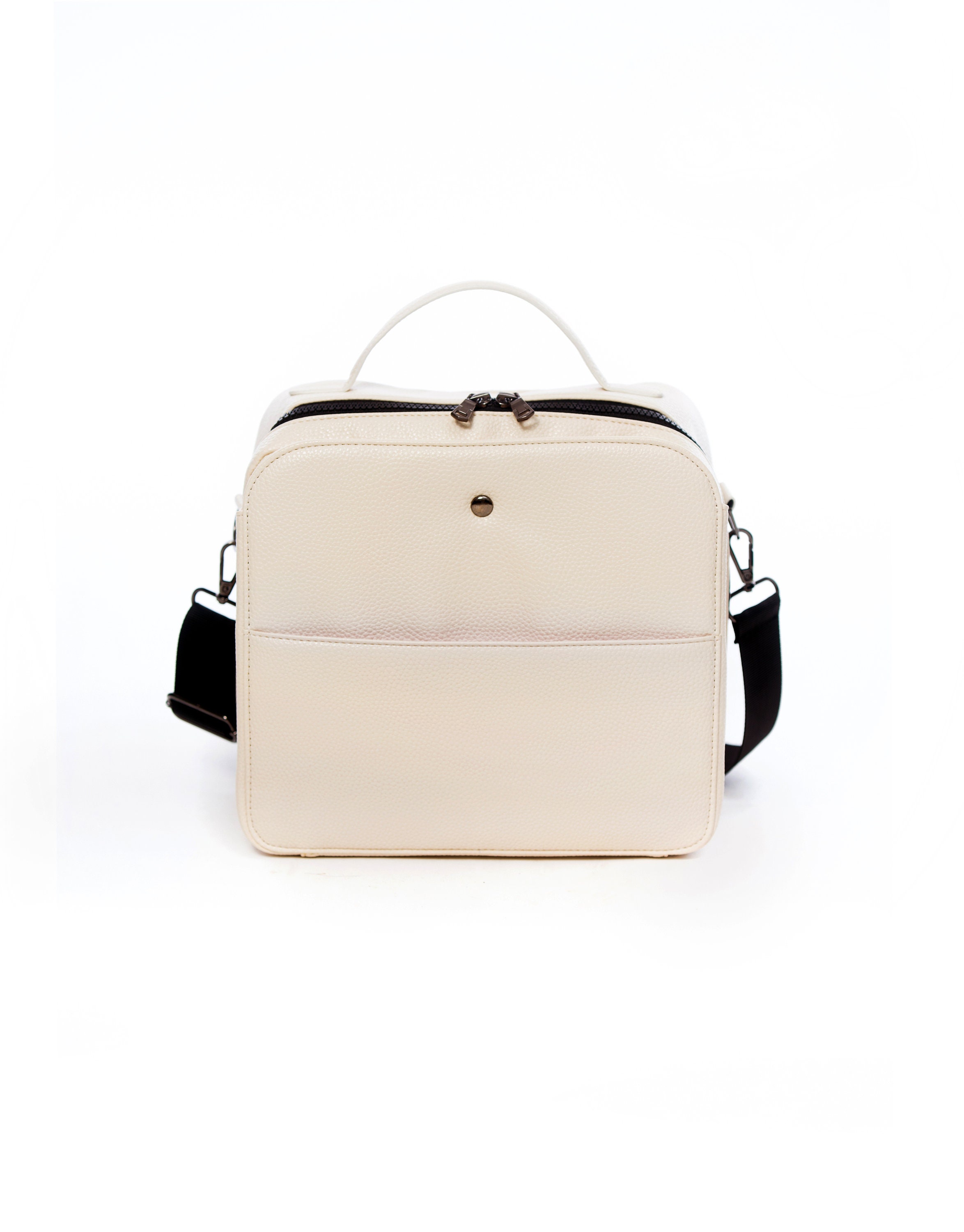 Female Pilot Flight Bag in Cream With Pink Lining - Etsy