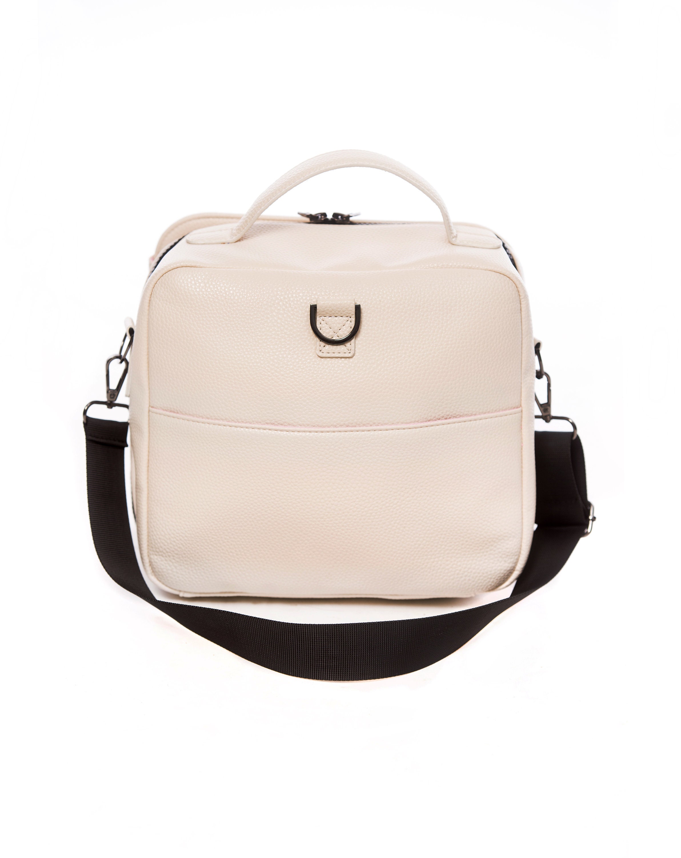 Female Pilot Flight Bag in Cream With Pink Lining - Etsy