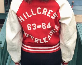 Cheerleader Varsity Jacket - Etsy