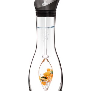 Crystal Water Carafe (decanter + Gemstone Vial) With Authentic ...