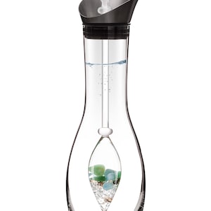 Crystal Water Carafe (decanter + Gemstone Vial) With Authentic ...