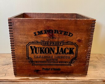 Yukon Jack Wood Box - Etsy