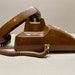 Vintage Brown Telephone, Brown Rotary Dial Telephone, Vintage Phone ...