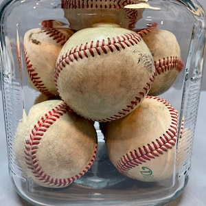 Vintage Baseballs, Jar of Baseballs, Baseballs, Vintage Sports, Boys ...
