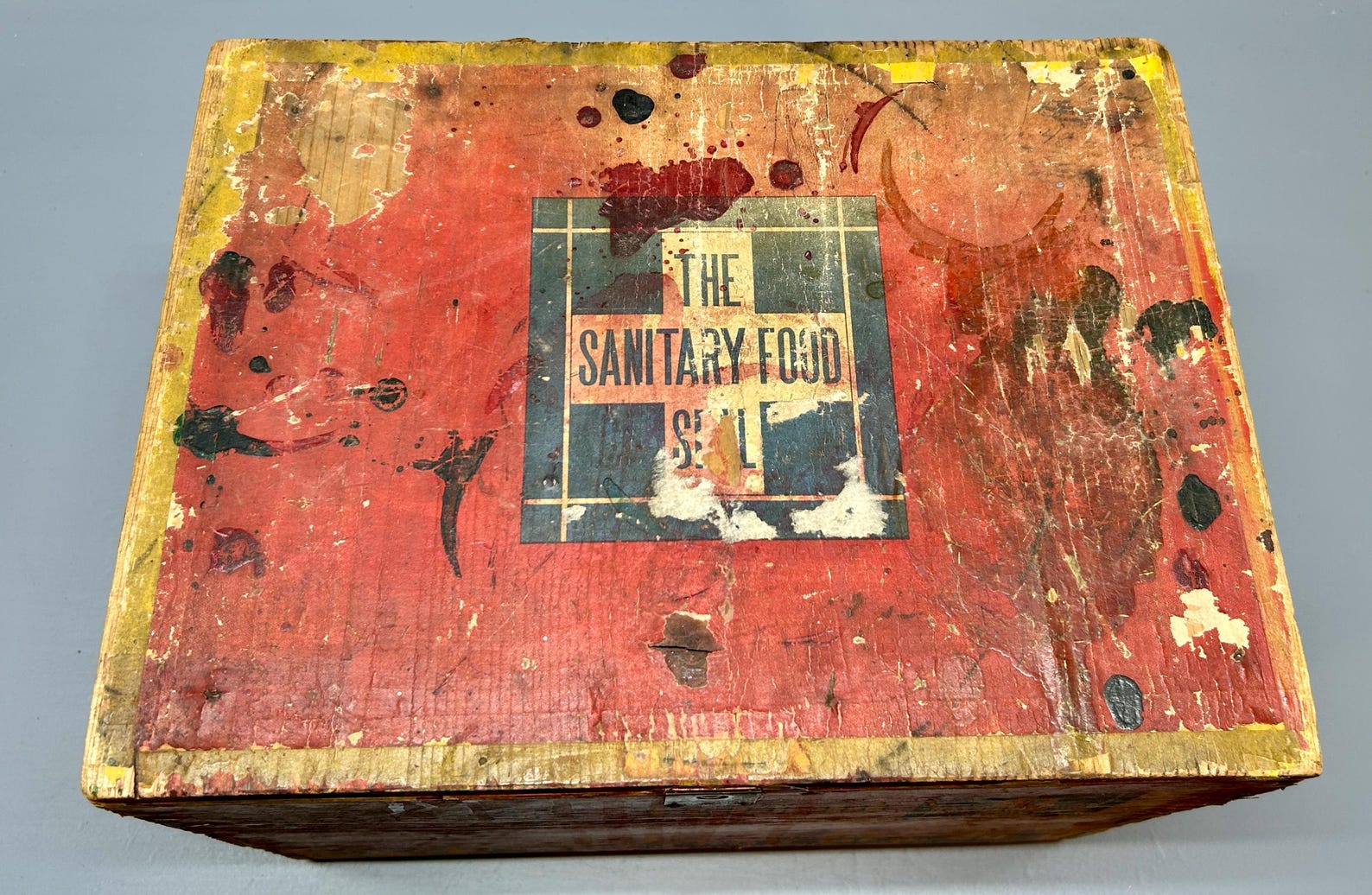 Vintage Tea Crate, Tea Crate, Rose Bud Japan Tea, Sanitary Food Tea ...
