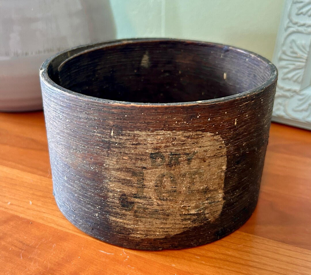 Vintage E.B. Frye & Son Dry Measure, Dry Measure, Bentwood Dry Measure ...