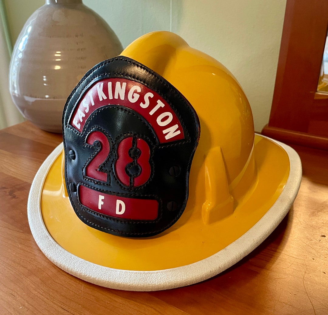 Fireman's Helmet, Firefighter's Helmet, Vintage Fireman's Helmet, East ...