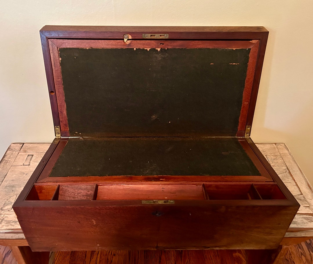 Writing Lap Desk, Vintage Lap Desk, Lap Desk, Table Top Desk, Writing ...