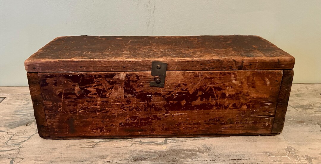 Rustic Toolbox, Rustic Decor, Farmhouse Decor, Small Storage Box, Tool ...