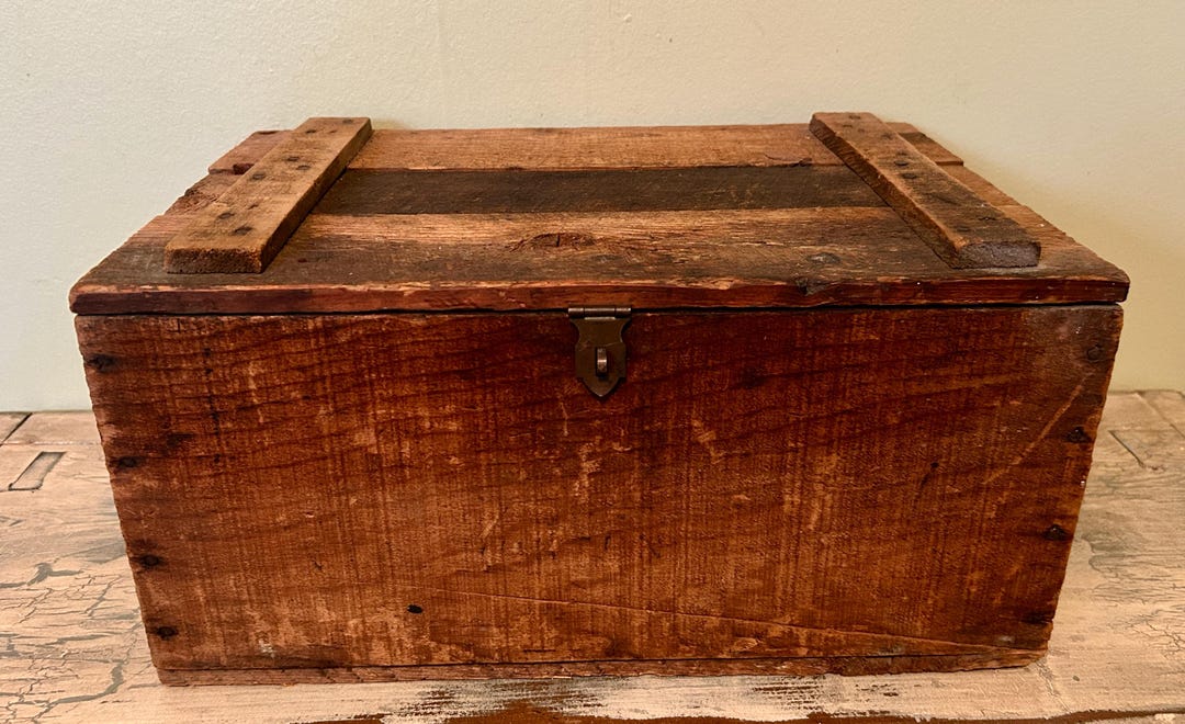 Bonner's Seaded Raisin Crate, Wood Crate, Storage Crate, Bonner Packing ...