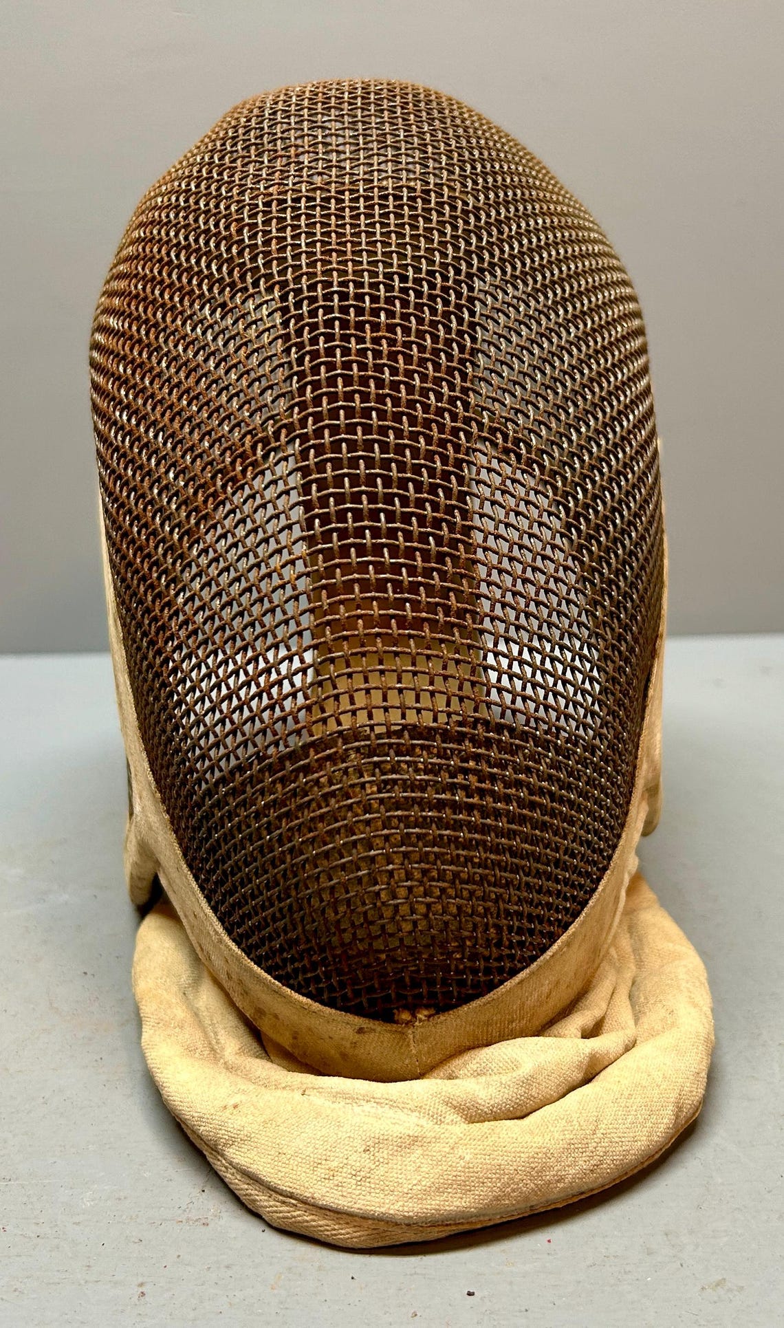 Vintage Fencing Helmet, Fencing Helmet, Fencing Mask, White Fencing ...