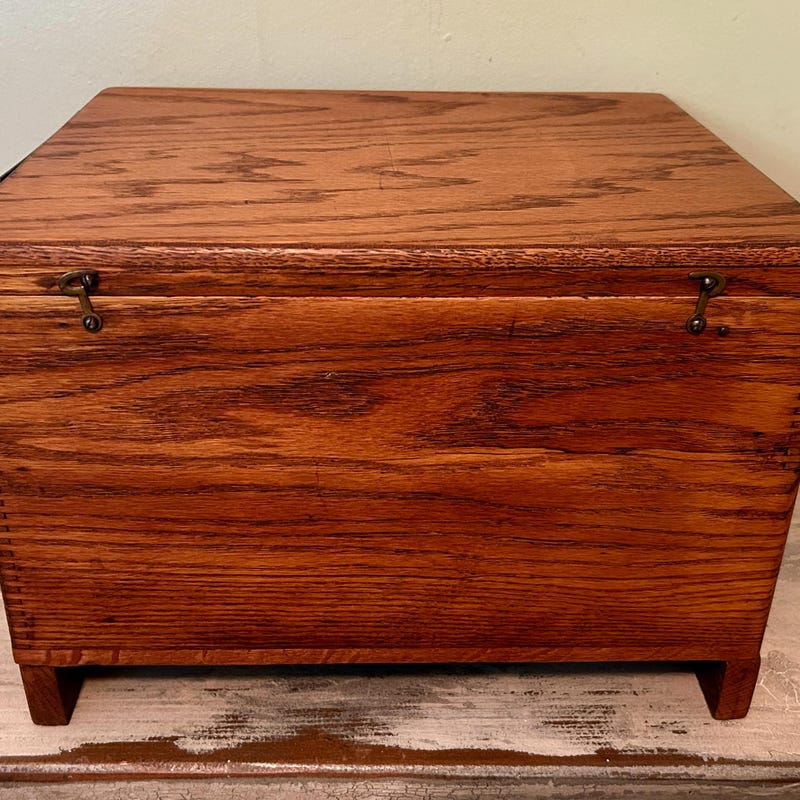 Small Wooden Chest - Etsy