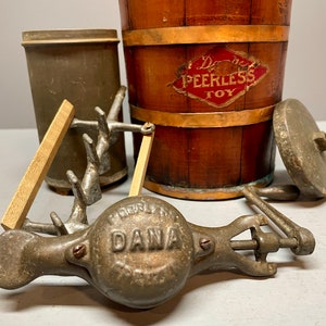 Peerless Toy Ice Cream Maker, Peerless Dana Freezer, Salesman Sample ...