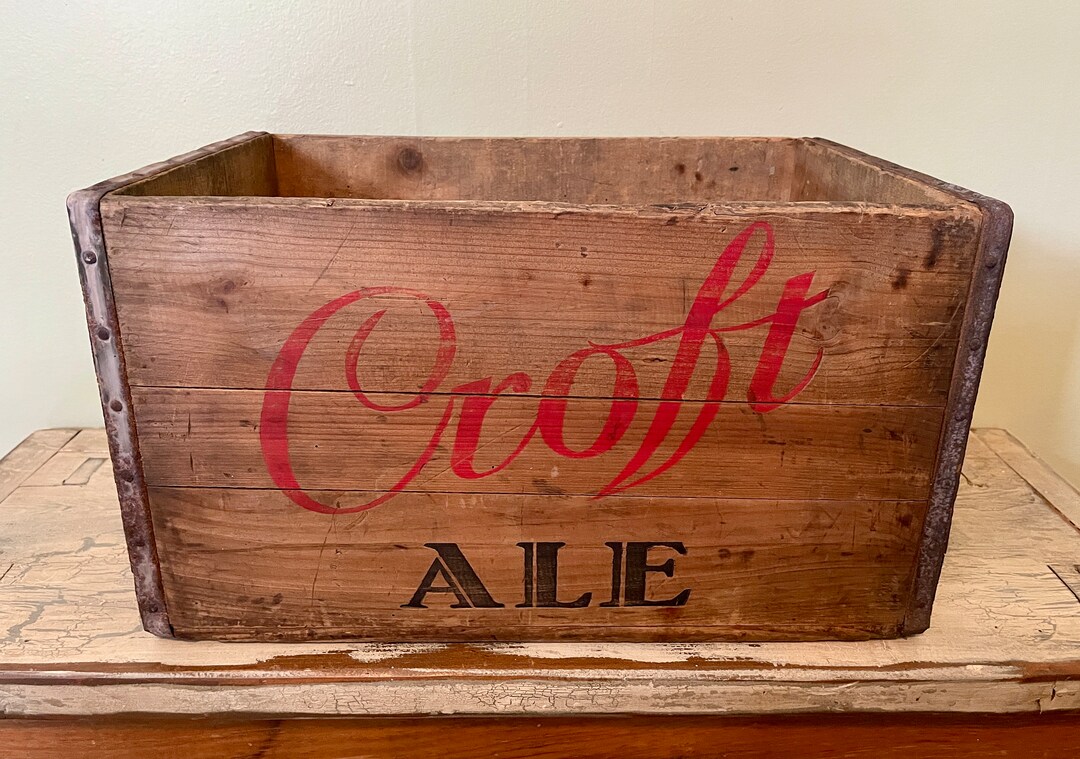 Croft, Vintage Croft Ale Crate, Croft Brewing Company, Boston, Brewery ...