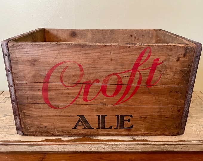Croft, Vintage Croft Ale Crate, Croft Brewing Company, Boston, Brewery ...