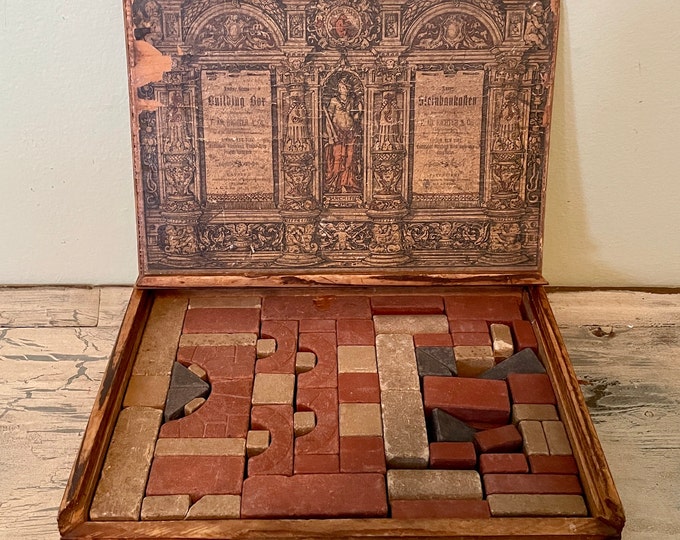 Richter and Co Architectural Blocks, Baukasten Building Blocks, Vintage ...