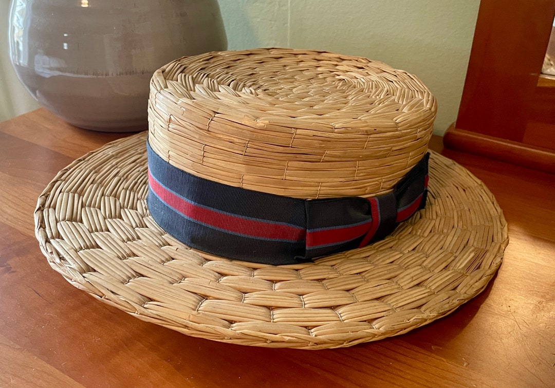 Skimmer Boater Hat, Boater's Hat, Boater's Straw Hat, Portis, Portis ...