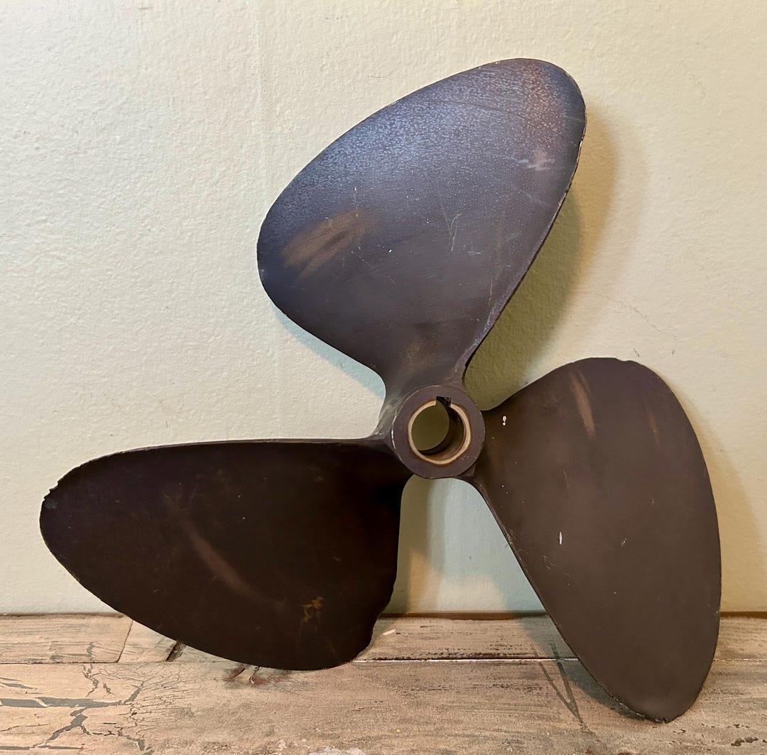 Boat Propeller, Black Boat Propeller, Propeller, Vintage Propeller, 3 ...
