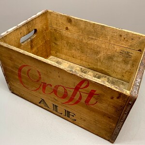Croft, Vintage Croft Ale Crate, Croft Brewing Company, Boston, Brewery ...