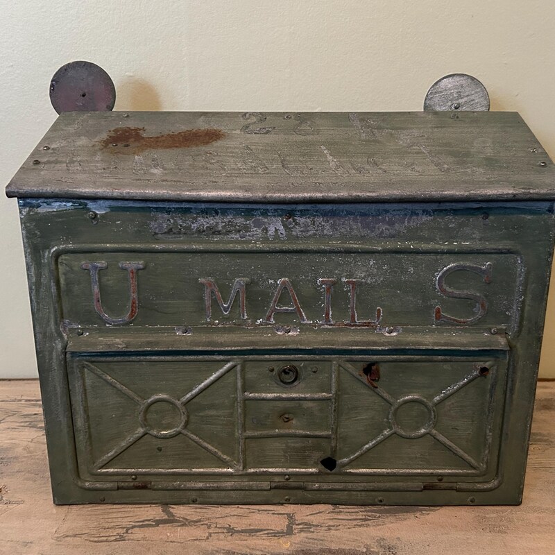 Antique Mailbox - Etsy