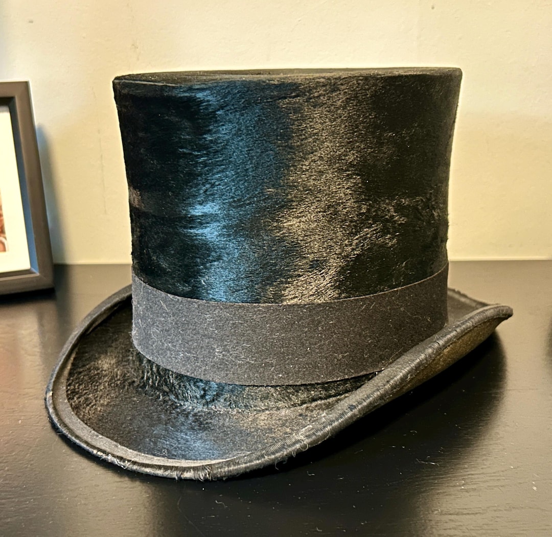 Vintage Top Hat, Antique Top Hat, Christys' London Top Hat, Christys ...
