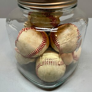 Vintage Baseballs, Jar of Baseballs, Baseballs, Vintage Sports, Boys ...