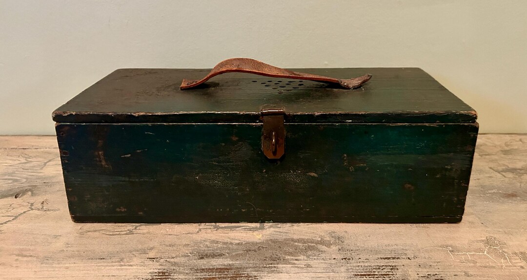 Rustic Toolbox, Rustic Decor, Farmhouse Decor, Small Storage Box, Tool ...