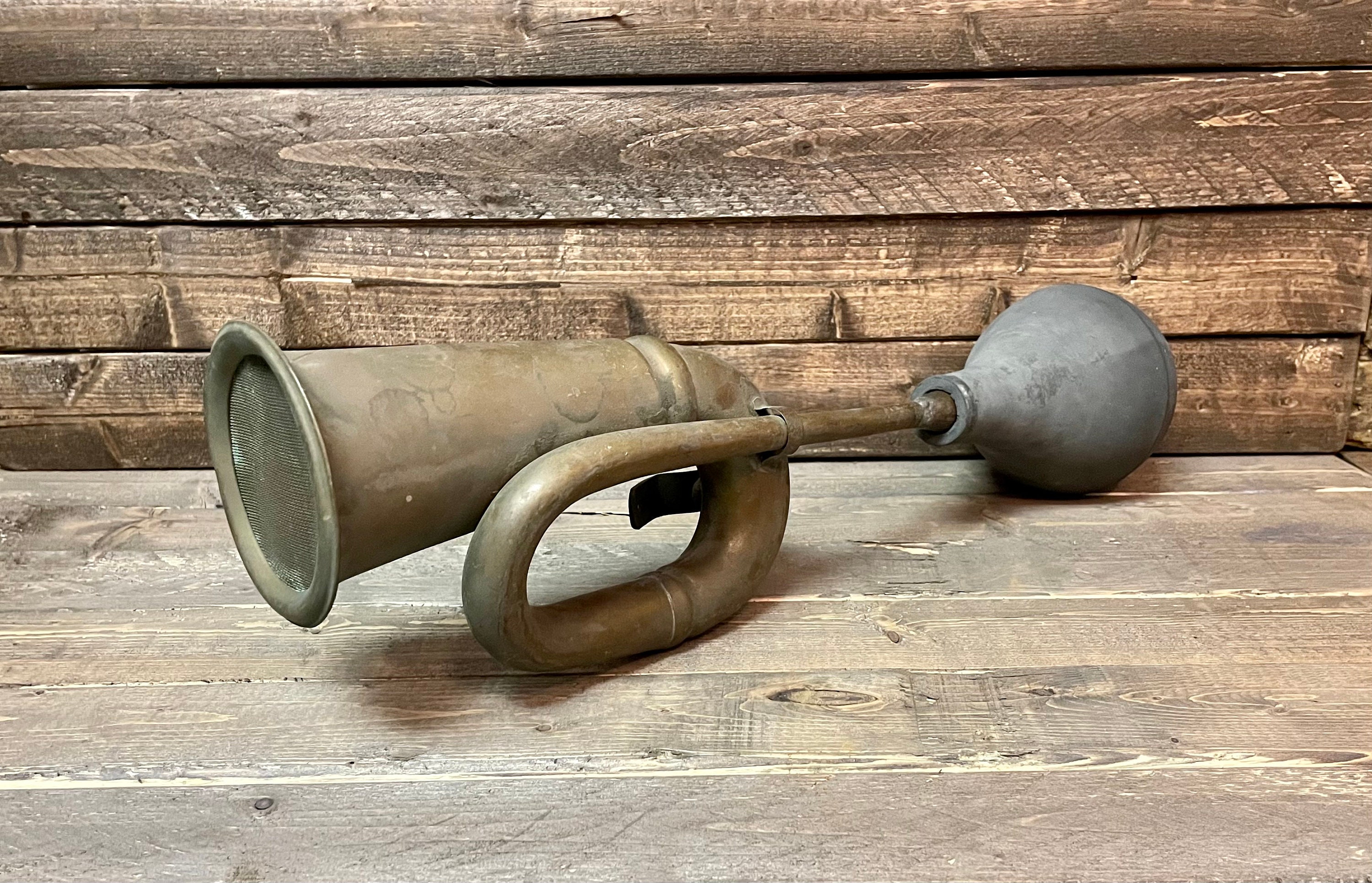 Vintage Brass Horn with Rubber Squeeze Bulb Vintage Horn | Etsy