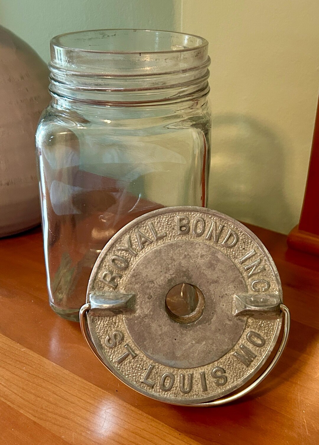 Embalming Fluid Jar, Royal Bond Inc Embalming, Funeral Home, Mortuary ...