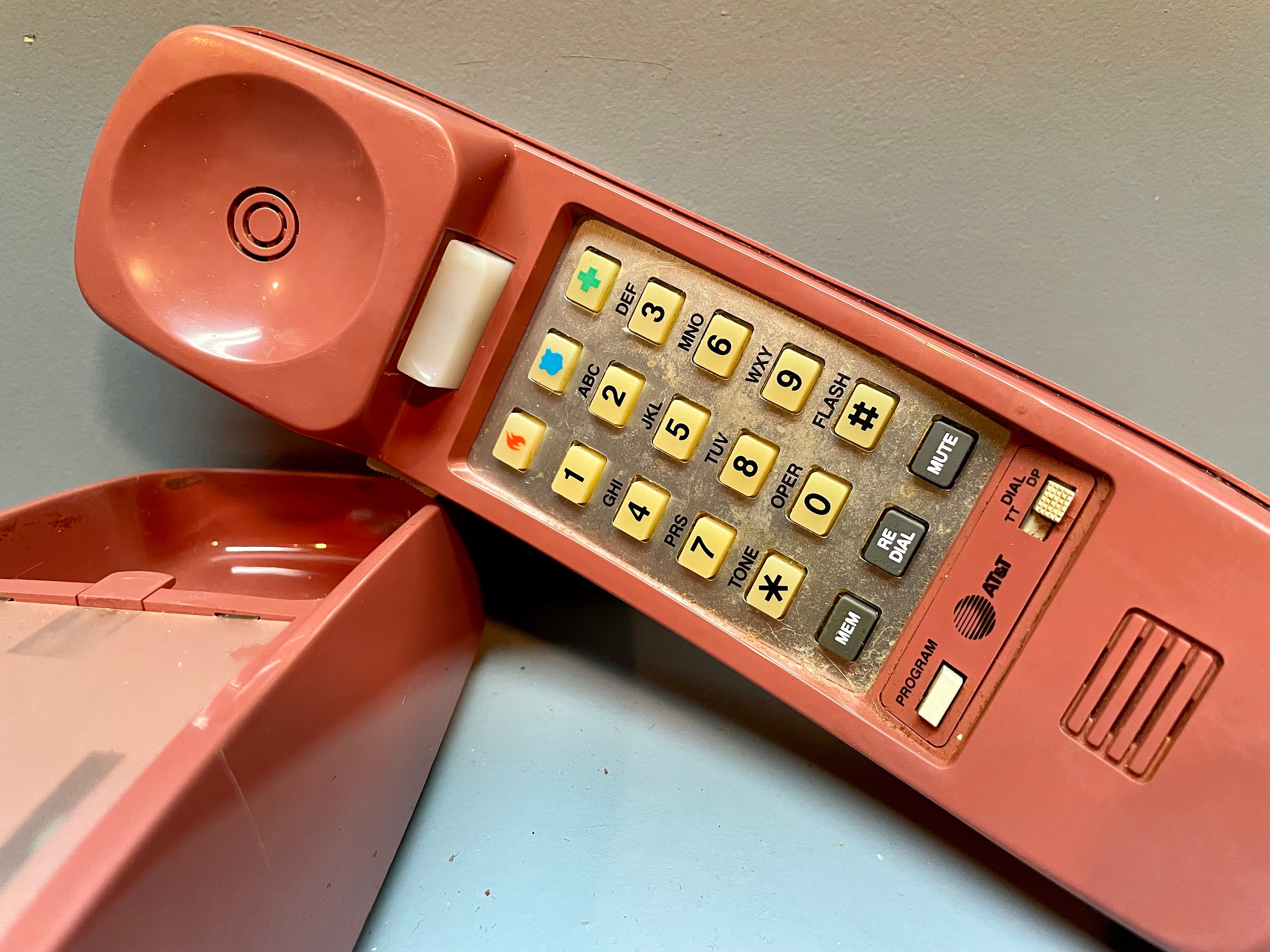 Telephone, Phone, Vintage Telephone, Vintage Phone, Red Telephone, Red ...
