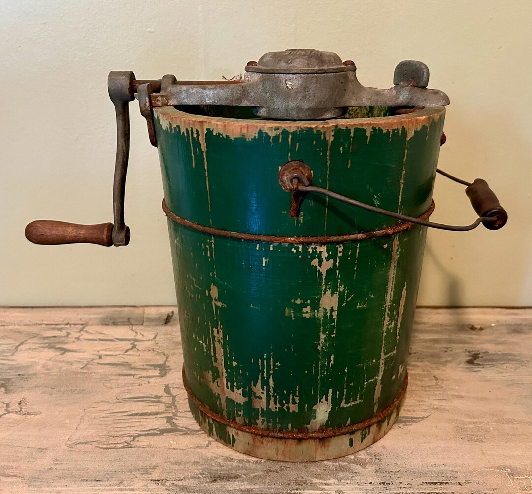 Vintage Ice Cream Maker, New Fre Zee Zee 3119 Ice Cream Maker, Vintage ...