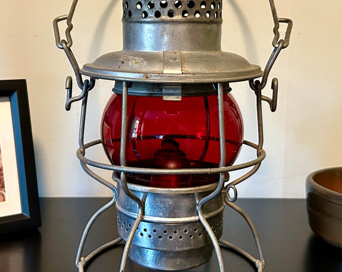 Adlake Lantern, Adlake Kero, Railroad Lantern, Vintage Lantern, Adlake ...