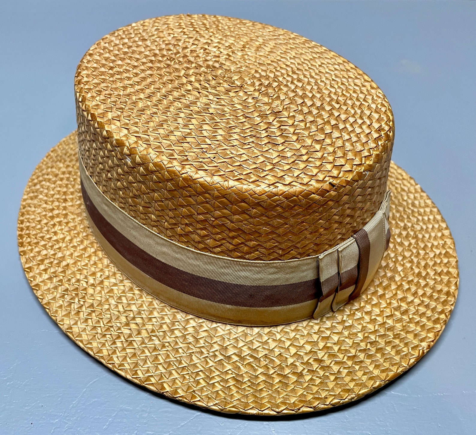 Skimmer Boater Hat, Boater's Hat, Boater's Straw Hat, Warner's Hat ...