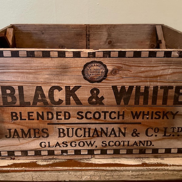 Whisky Crate - Etsy