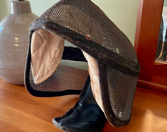Vintage Fencing Helmet, Fencing Helmet, Fencing Mask, Castello Fencing ...