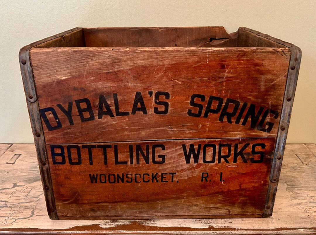Dybala's, Vintage Dybala's Spring Bottling Works Crate, Woonsocket RI ...