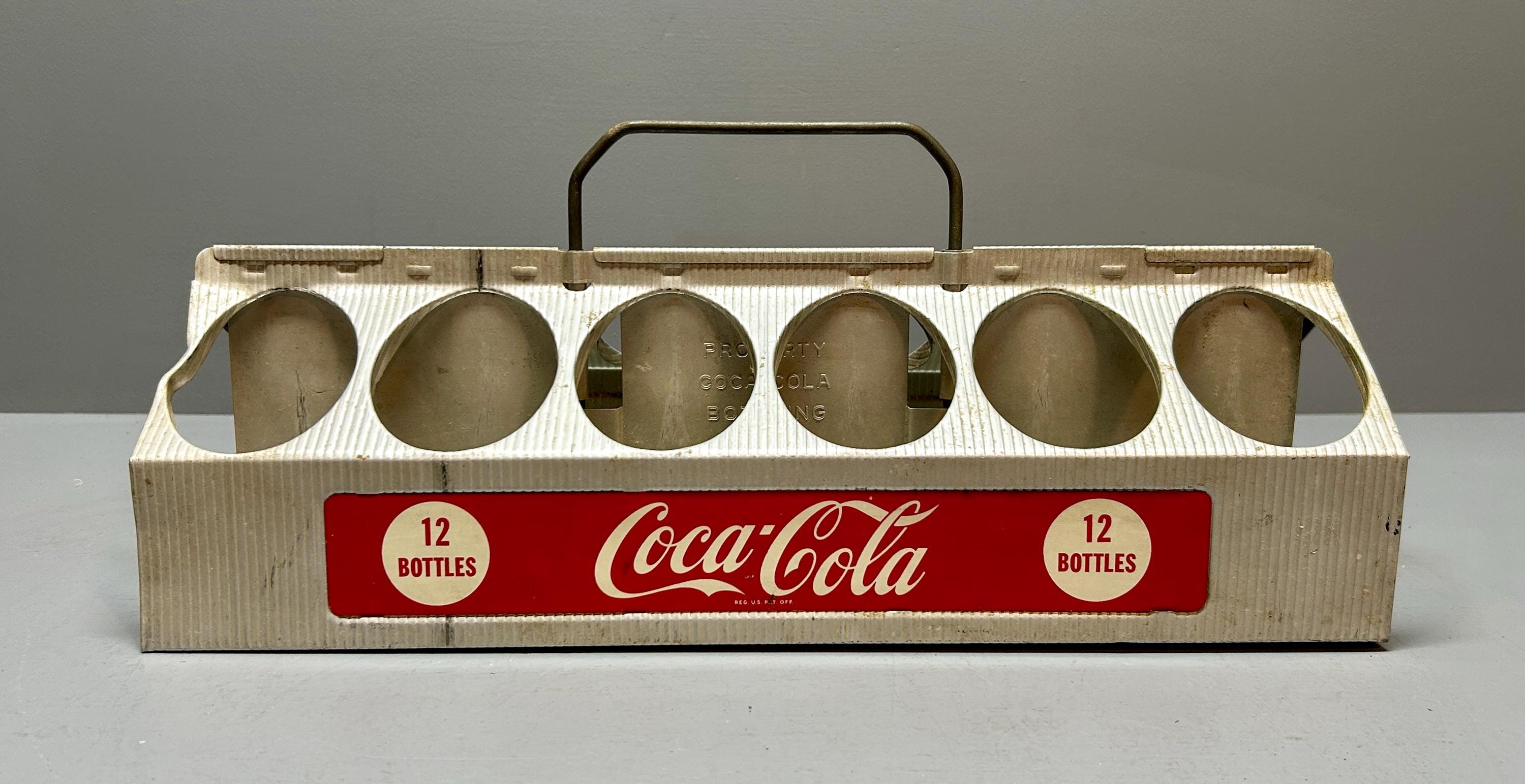 Coca Cola, Vintage Coca Cola Carrier, Coca Cola Aluminum 12 Pack ...