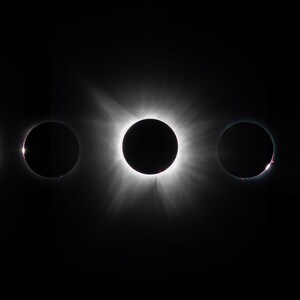 Total Solar Eclipse Composite Photo Print - Etsy