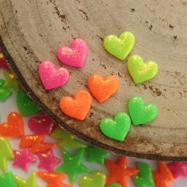 Green Neon Studs - Etsy