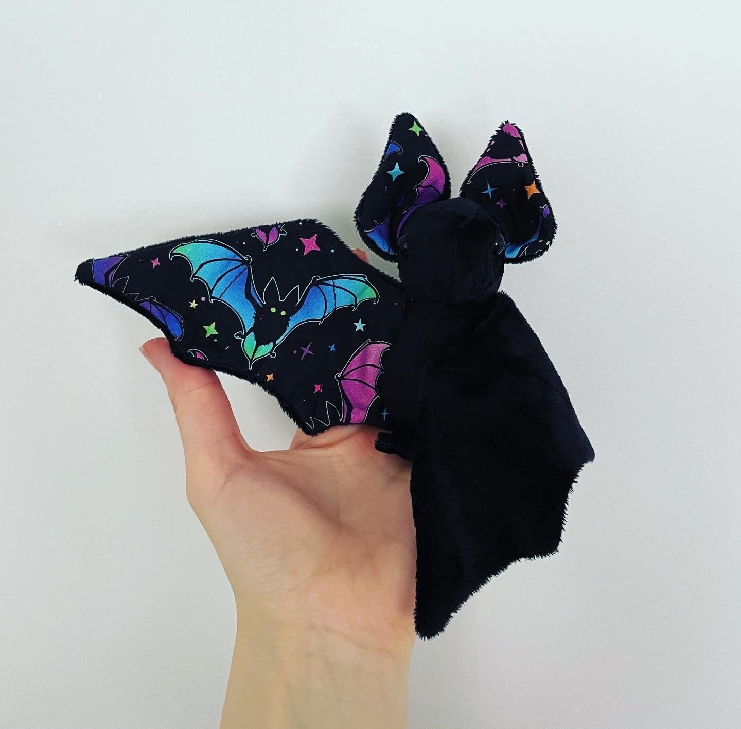 Bat Plush Neon Bat Plushie Bat Plush Toy Bat Gift Bat Lover - Etsy